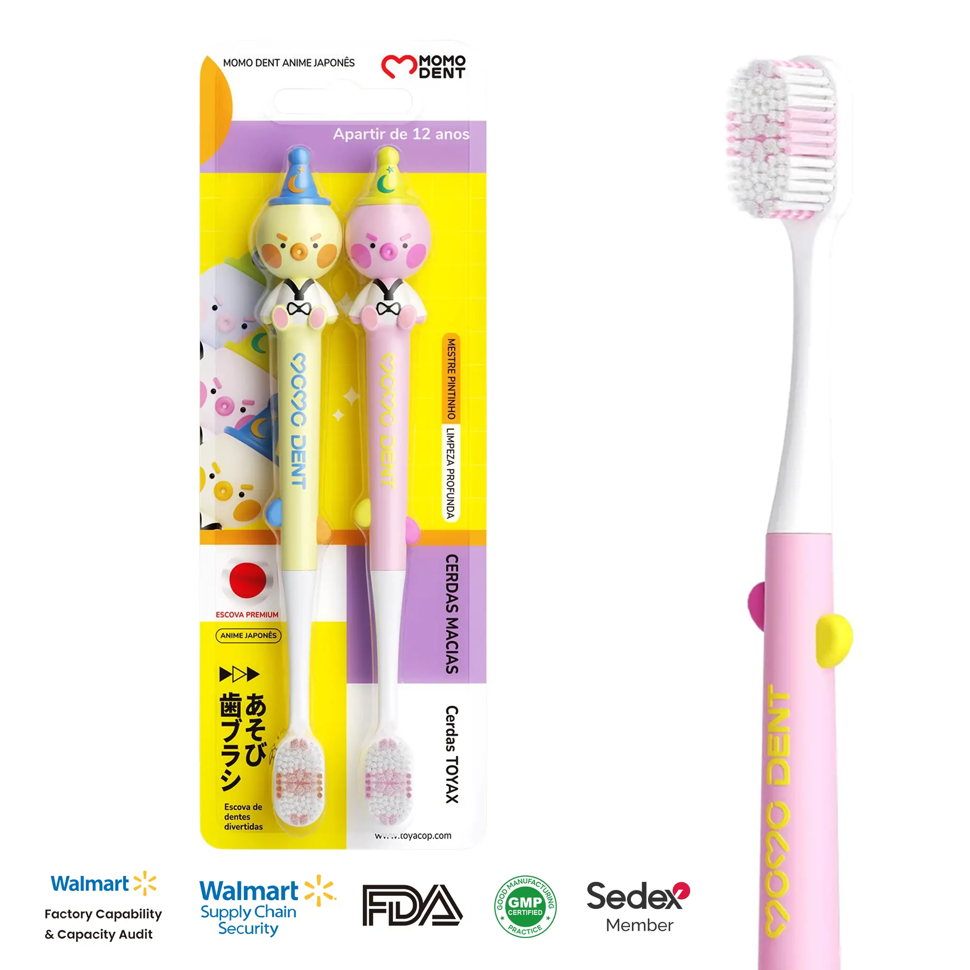 MOMODENT TY521 Kids Toothbrush – Ultra-Soft Bristles