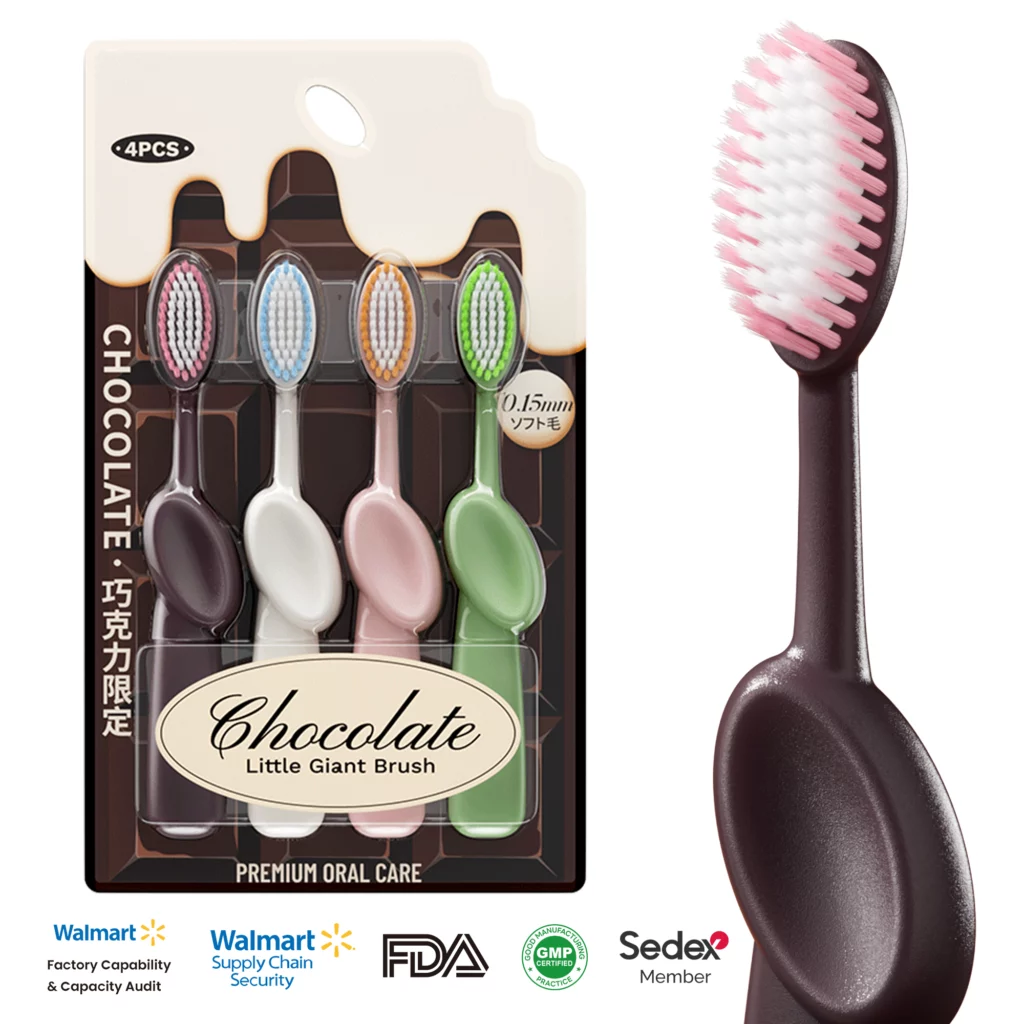 Sweetrip Chocolate Series Toothbrush | 0.15mm Soft Bristles