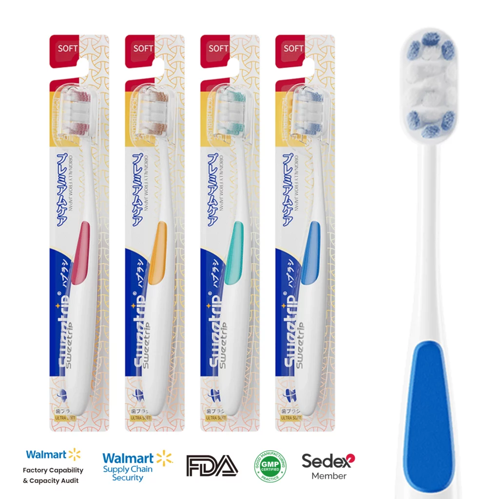 Sweetrip S9104 Ultra Soft Toothbrush | FDA & GMP Certified